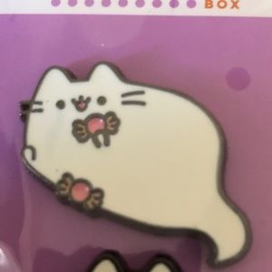 Pusheen | Jewelry | Nwt Pusheen Cat Box Enamel Pin Set Collectible ...